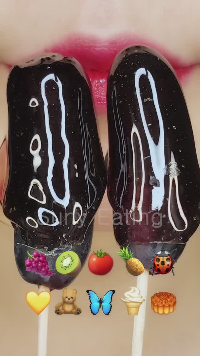 #ASMR звуки рта с цветным зефиром: звуки еды, триггеры, корейские сладости