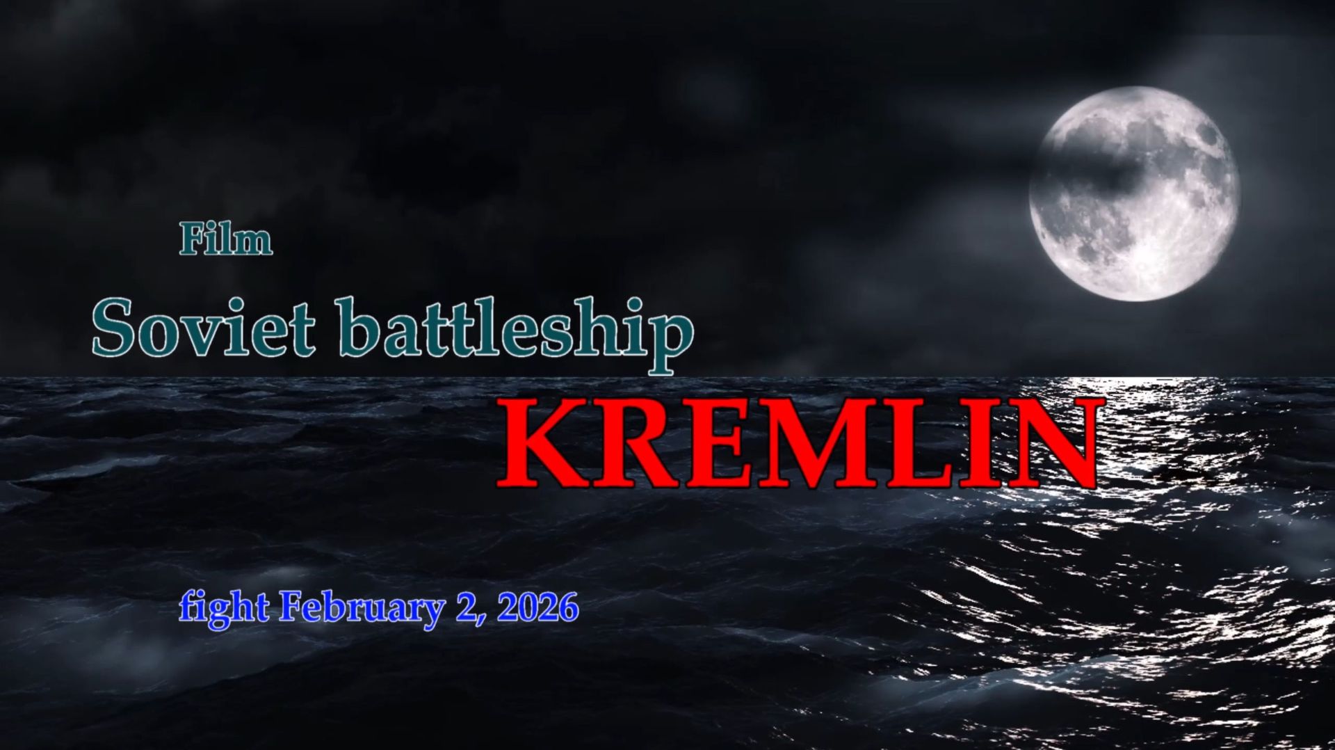 The Soviet battleship KREMLIN in an Asymmetrical battle