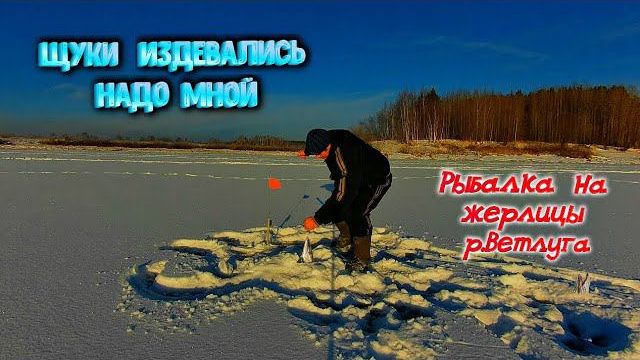 ✔ Эти щуки издевались надо мной Рыбалка на жерлицы на реке Ветлуга