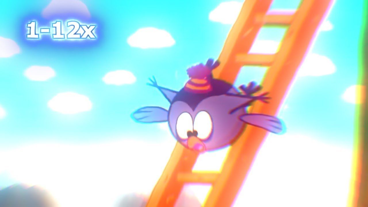 Совунья падает с лестницы с скоростях 1-12x