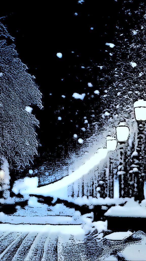 Снежная пыль... ИИ