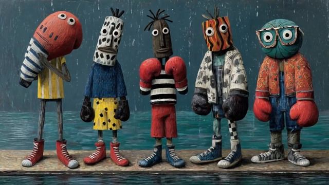 Music & Happiness AI Keyframe Video｜ By Kelly Boesch AI Art-(1080p30)