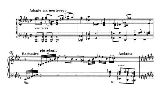 Людвиг ван Бетховен -Соната No 31 in A-flat major op 110