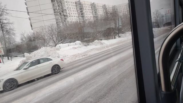 поездка на автобусе ЛиАЗ 5292 борт 190451, по маршруту 652