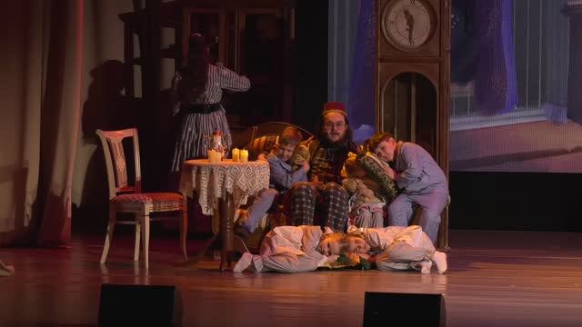 Фрагмент музыкального спектакля «Духи дома или похвала бабушкам