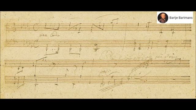 Людвиг ван Бетховен. ОРИГИНАЛЬНАЯ партитура СОНАТЫ No 31 Op 110