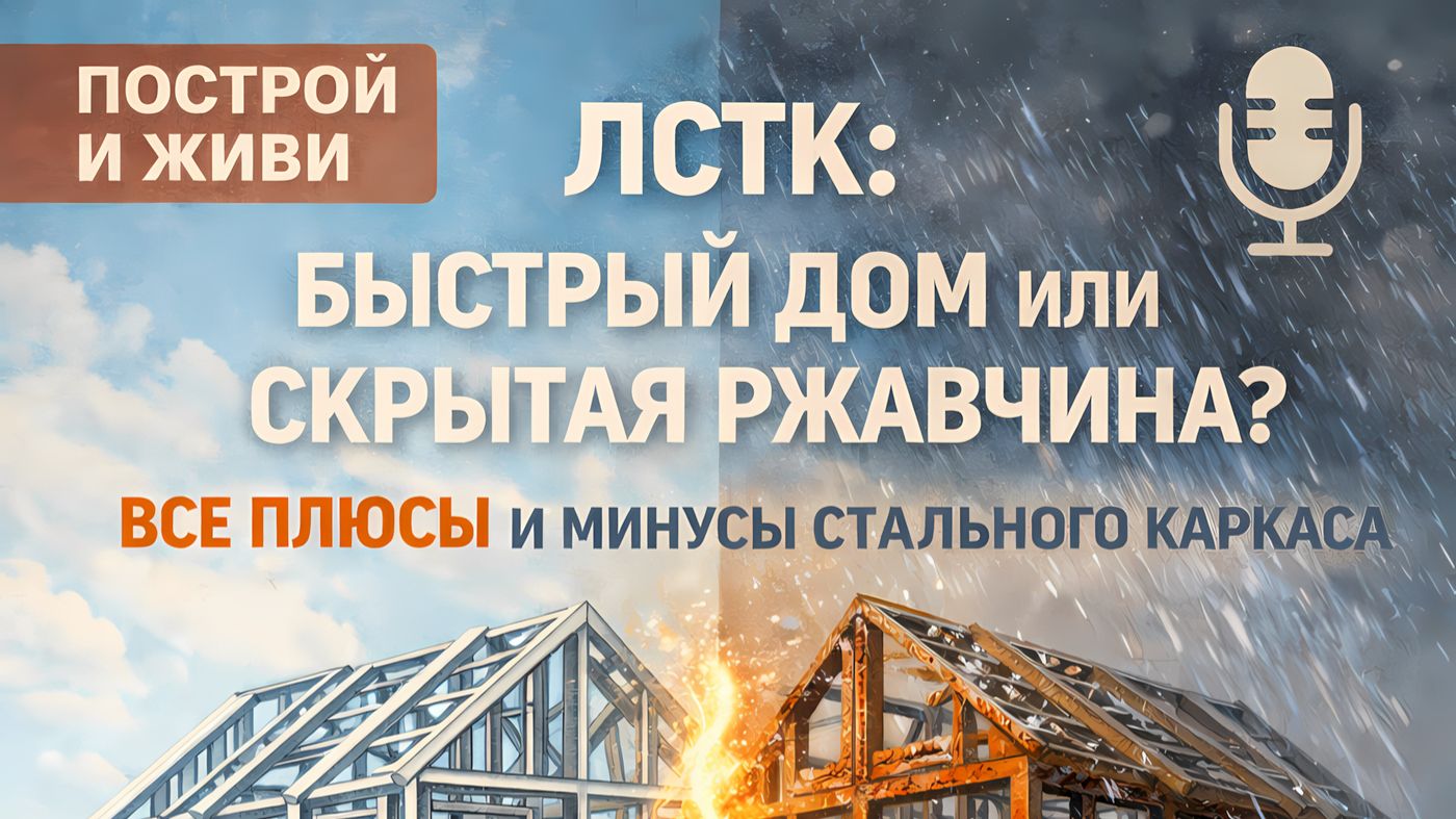 ЛСТК: быстрый дом или скрытая ржавчина? Все плюсы и минусы стального каркаса