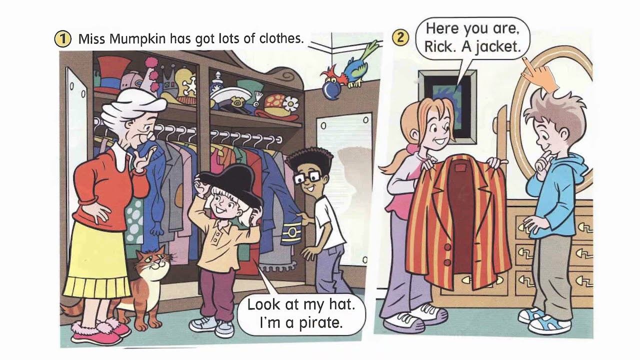 Pearson Excellent 1 Unit 6 , Clothes, p. 28-29 (dialogue)