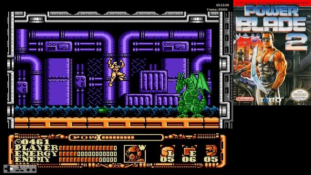 Power Blade 2. Dendy 50 фпс