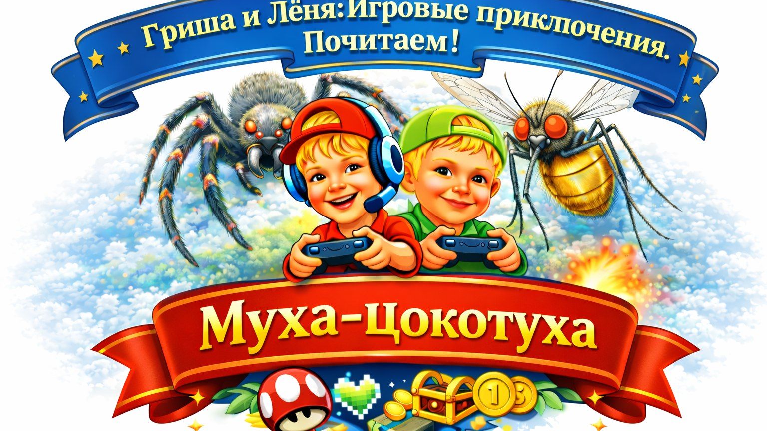 Муха-Цокотуха. К.И.Чуковский. Почитаем!