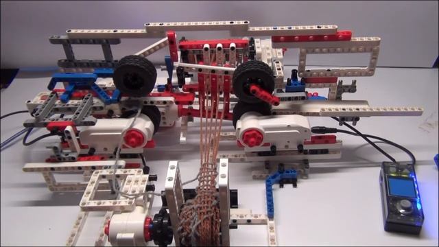 Ткацкий Станок из двух наборов КЛИК робототехника