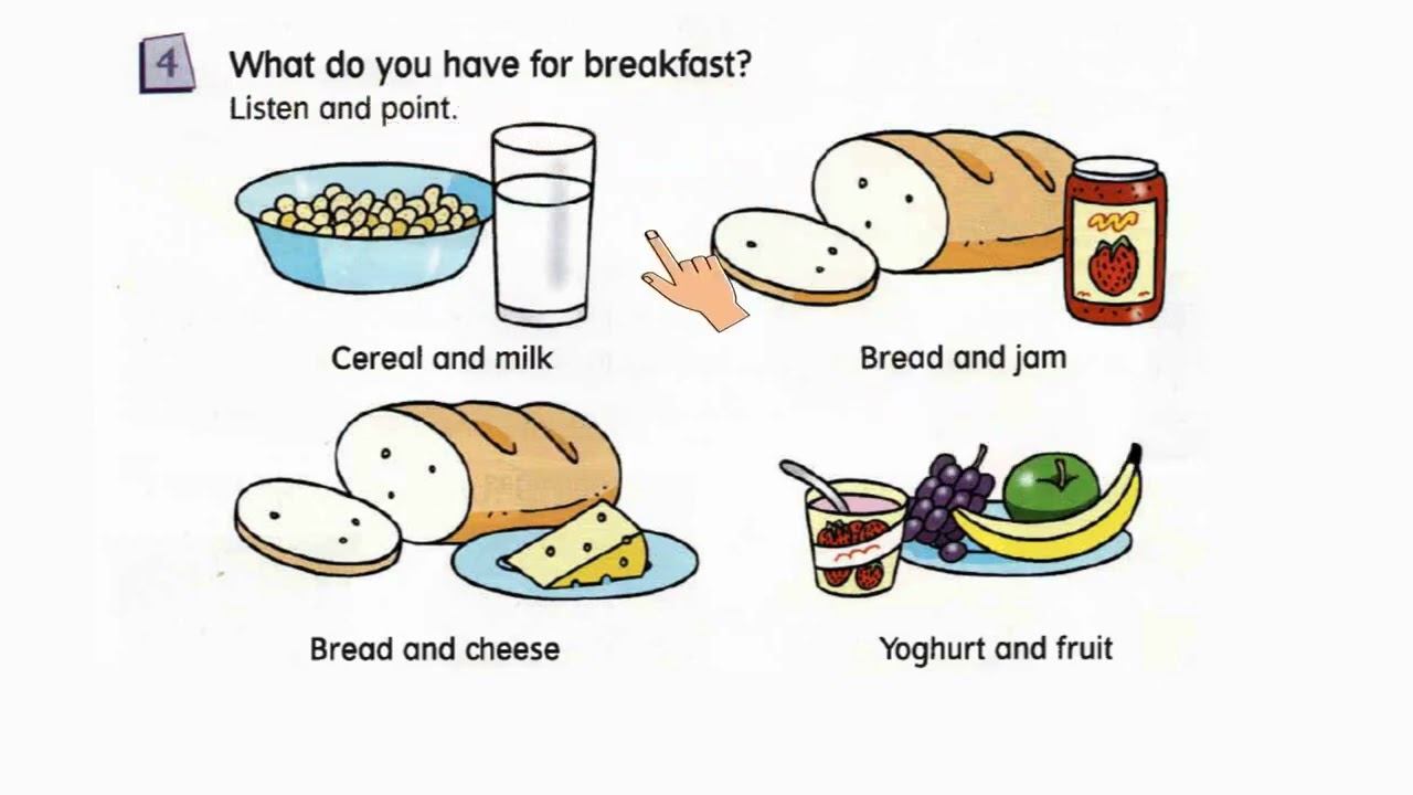 Pearson Excellent 1 Unit 07 What do you have for breakfast ? p 34