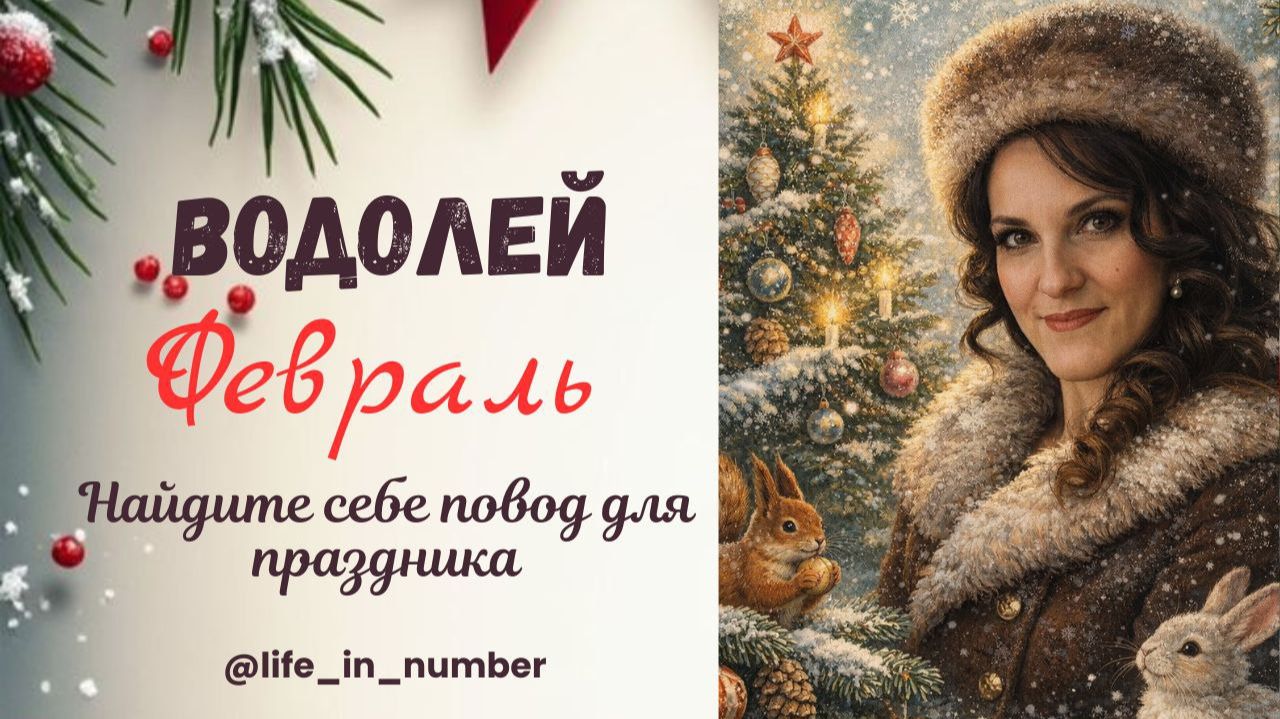 ВОДОЛЕЙ ФЕВРАЛЬ 2026