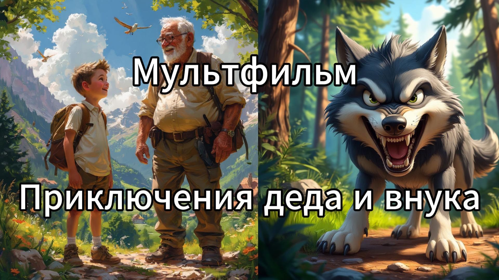 Приключения деда и внука