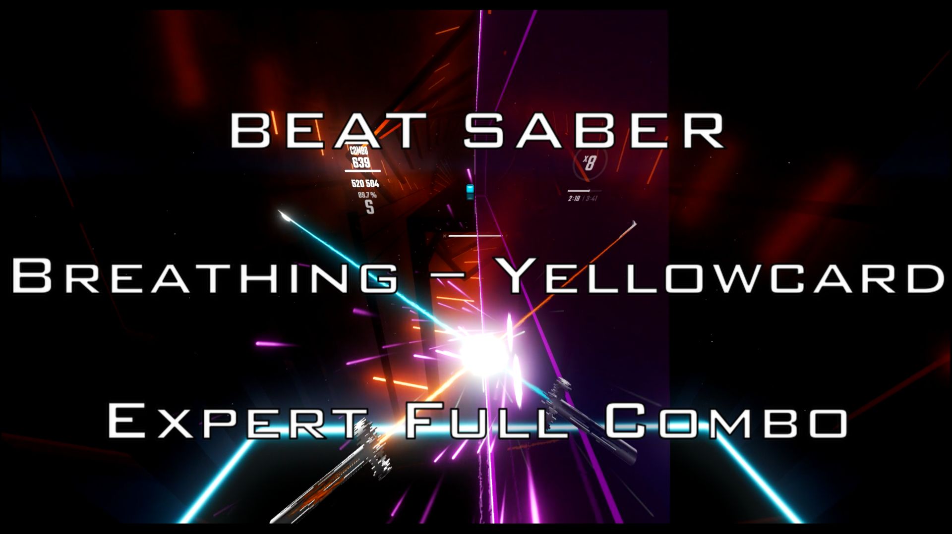 Beat Saber [Breathing – Yellowcard] | Expert | Full Combo |