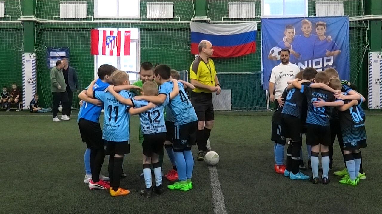 Обзор матча Юниор синие-Юниор черные.