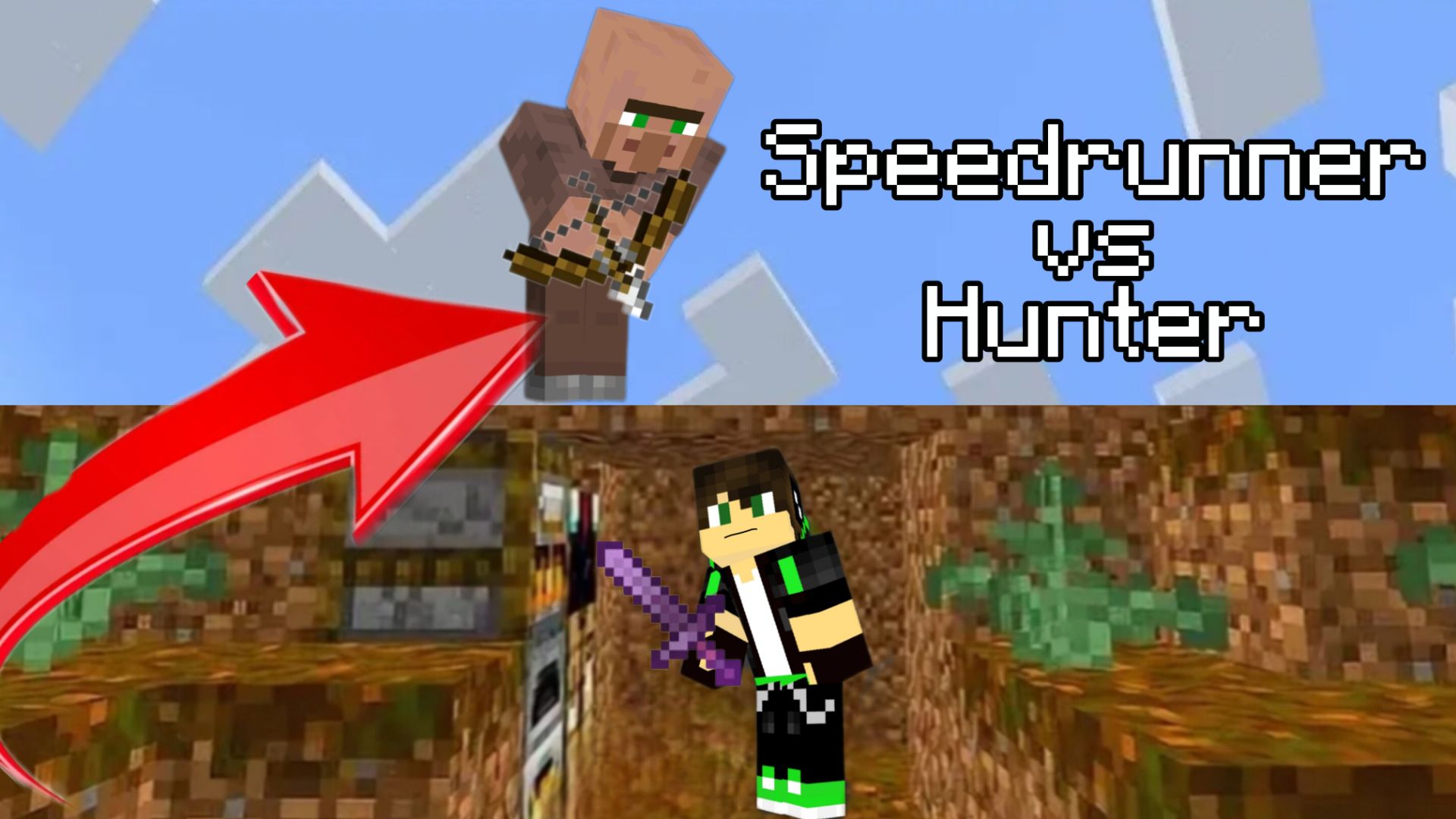 SPEEDRUNNER VS HUNTER #0 |  Спидранер против охотника (0 СЕРИЯ) |КОРОЛИЗАЦИЯ