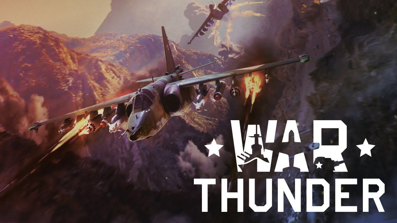 Грачи прилетели - парная работа Су-25 //War Thunder