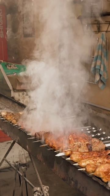 Шашлык из мяса и мяса в Узбекистане  #шашлыки