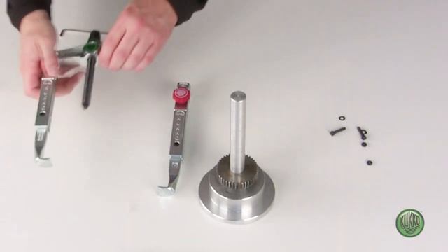 KUKKO 20-10+ — Двухзахватный съемник с системой быстрой настройки