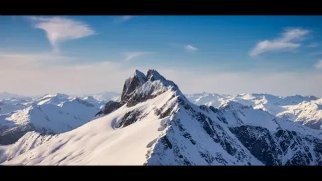 Полет над снежными вершинами