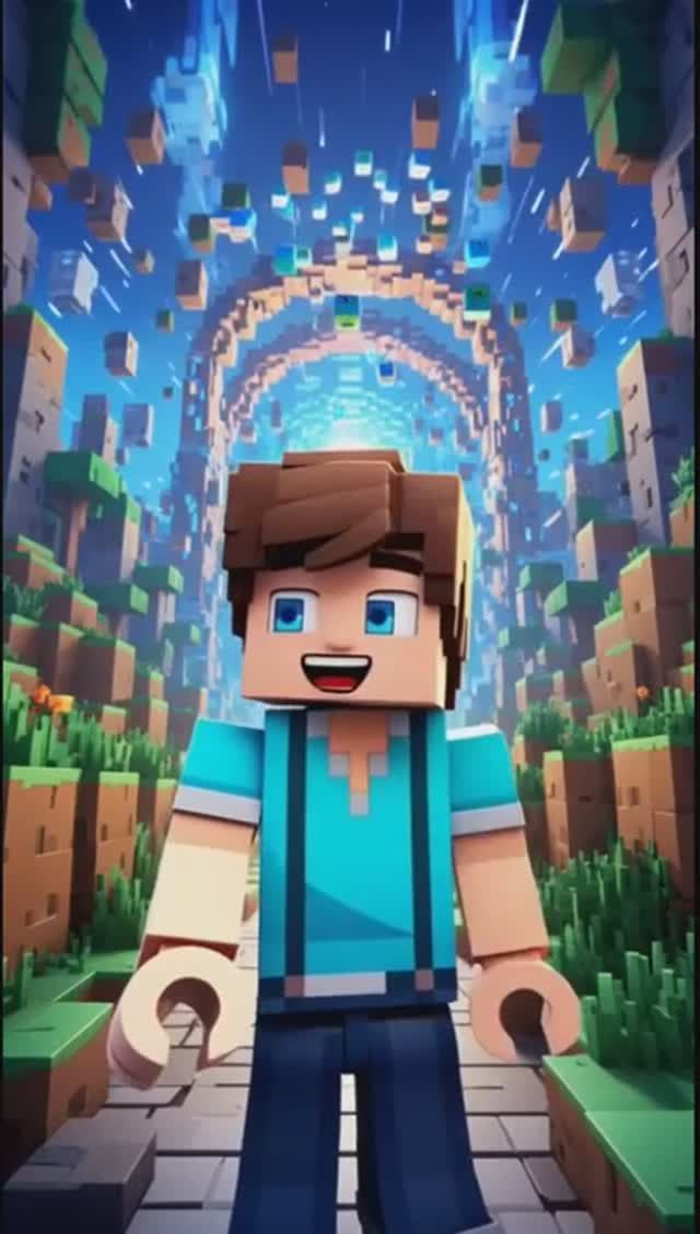 🌀 Ксандр! Портал в LEGO Minecraft 🧱✨