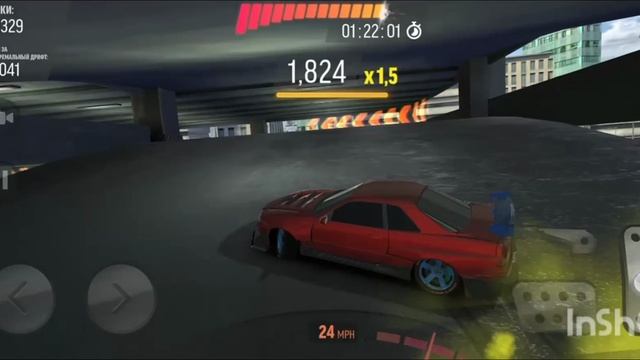 Nissan Skyline GT-R в игре drift max pro