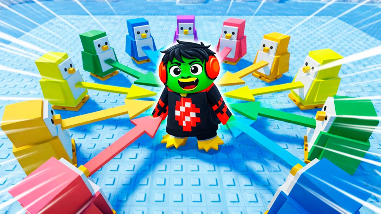 КАК ВЫЖИТЬ СРЕДИ ВСЕХ ПИНГВИНОВ? ДОНАТИМ и ПОЛУЧАЕМ РЕДКИЕ СКИНЫ ЗОМБАК ROBLOX