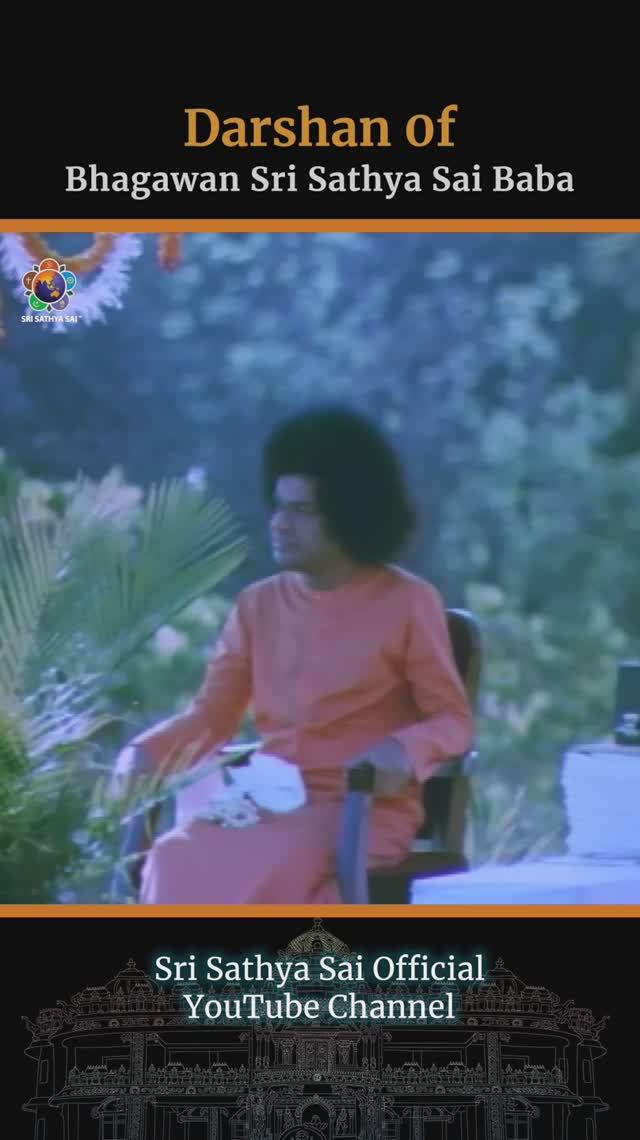 Божественный Даршан Шри Сатья Саи  Открытие Сарва Дхарма ступы Сарва