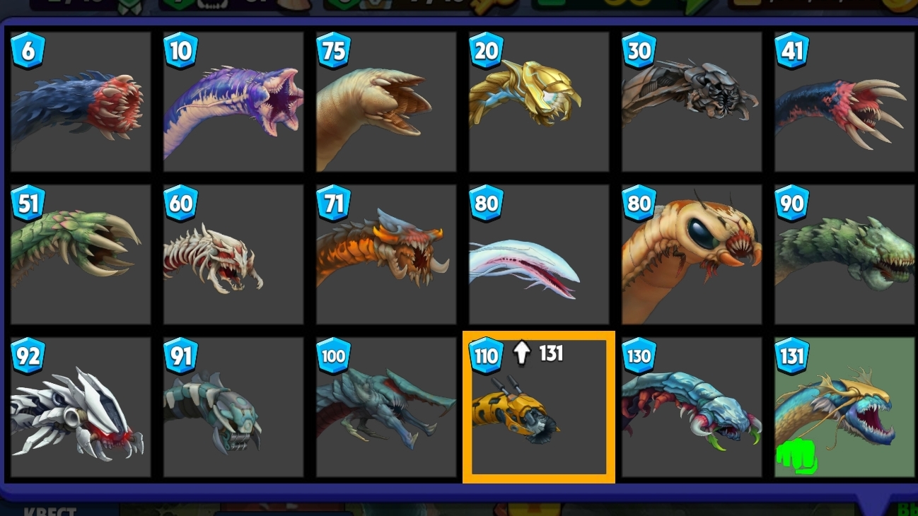 Протестировал всех червей в игре Дрож земли