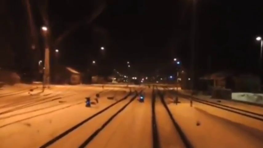 Ночь за окном поезда: как зимний путь превратил вечер в увлекательное путешествие