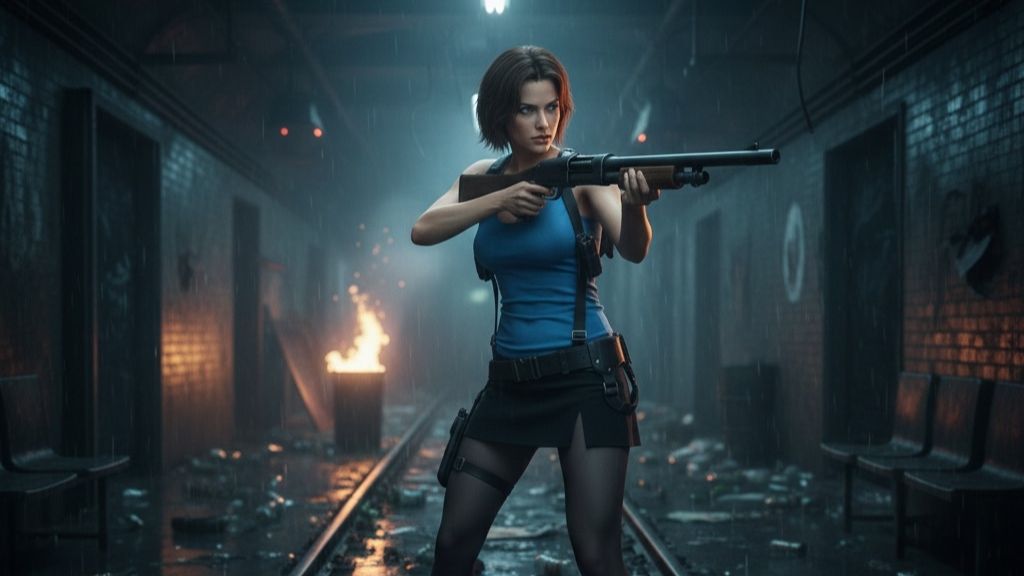 4.Resident Evil 3 Remake Полное прохождение на Ps5.Часть 4.