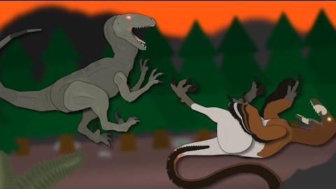 точный дейноних против Ретро-дейнониха