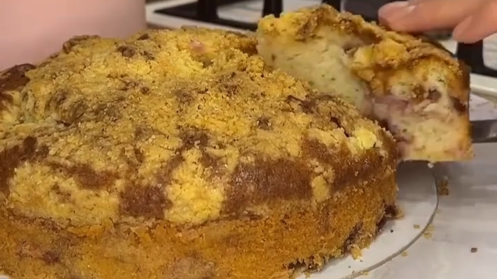 ПИРОГ со штрейзелем для ленивых хозяюшек...🥧☕😋