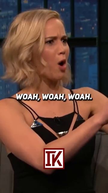 Jennifer Lawrence всегда топчик, а какой слог, какая интонация!