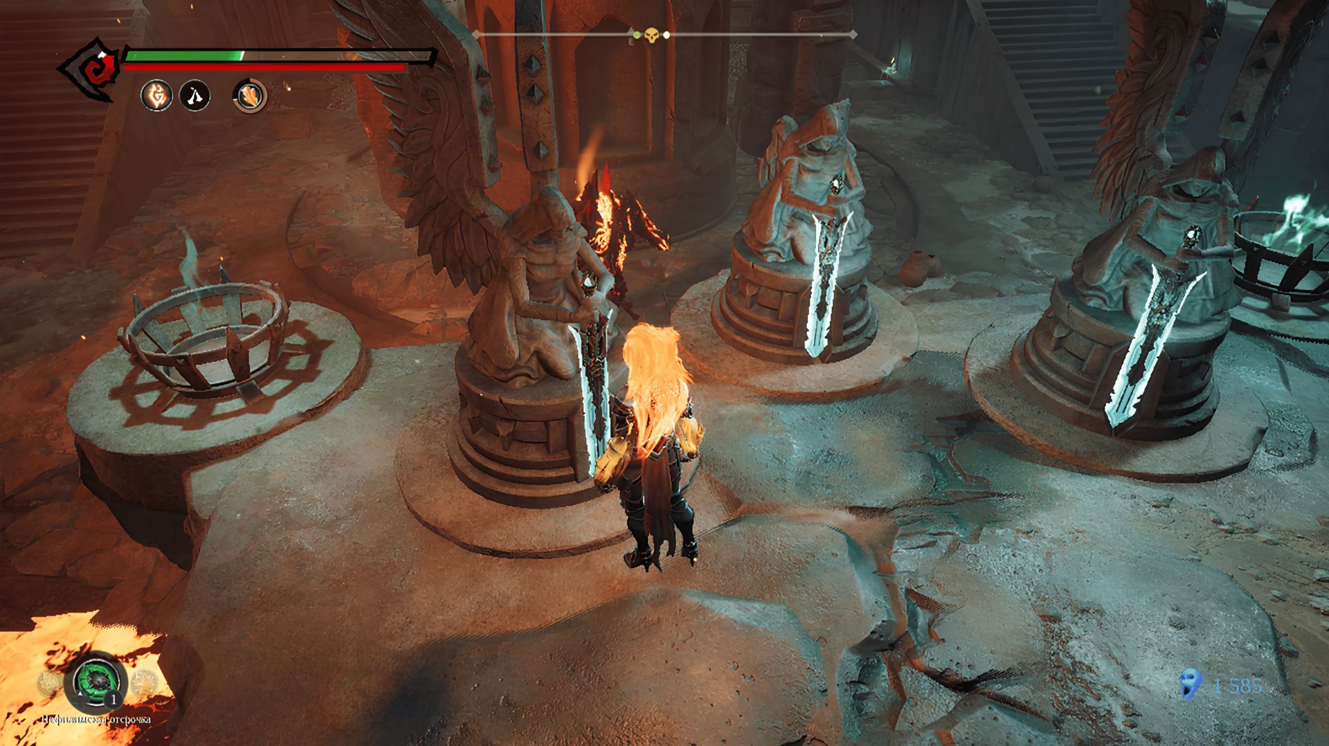 Darksiders 3 #4 (Мечи для статуй)