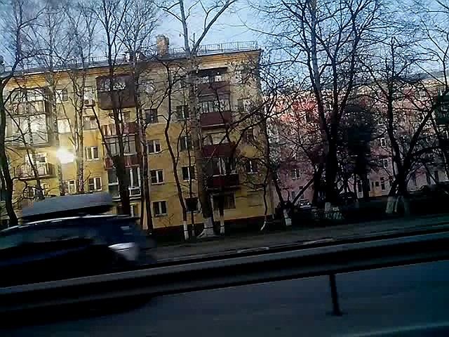 Люберцы. На маршрутке от креста до Космонавов. 9 апреля 2017