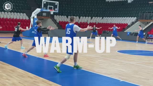 #LIVE COURT | Warm-up 💪 Разминка перед тренировкой 🏀