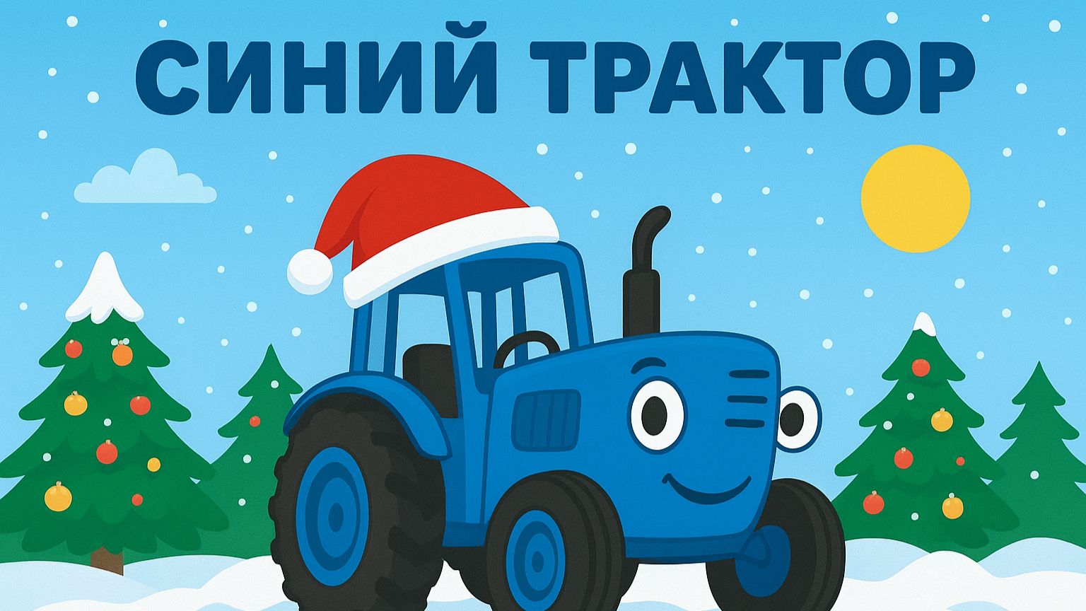 Синий Трактор - Новый год 2026, Дед мороз, Не щипай Все Зимние Песенки для детей