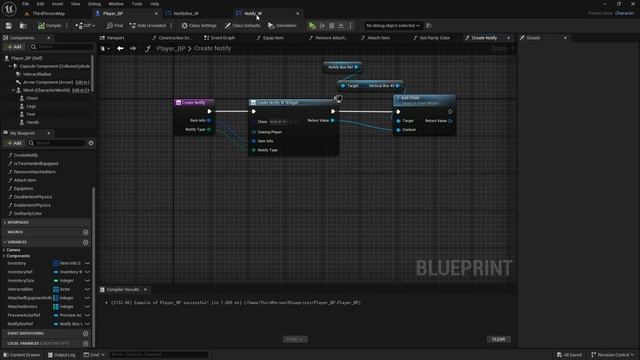 Урок RPG 20. Виджет уведомлений (Unreal Engine 5)