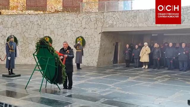 В Волгограде отметили 83-ю годовщину победы в Сталинградской битве.