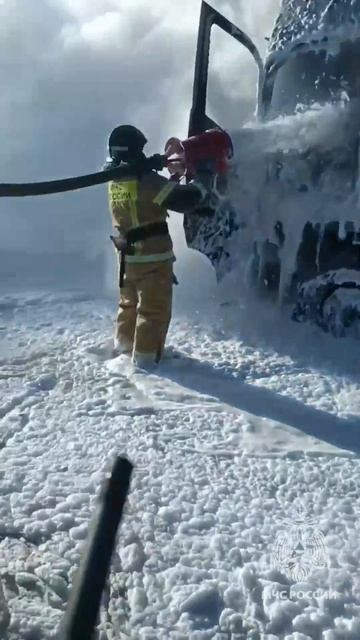 В Ясиноватой огнеборцы ликвидировали пожар из-за атаки БПЛА