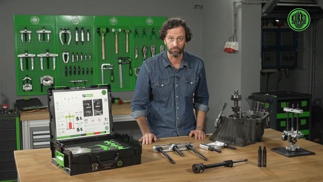 KUKKO Guide — Снятие подшипников вплотную к корпусу (заподлицо)