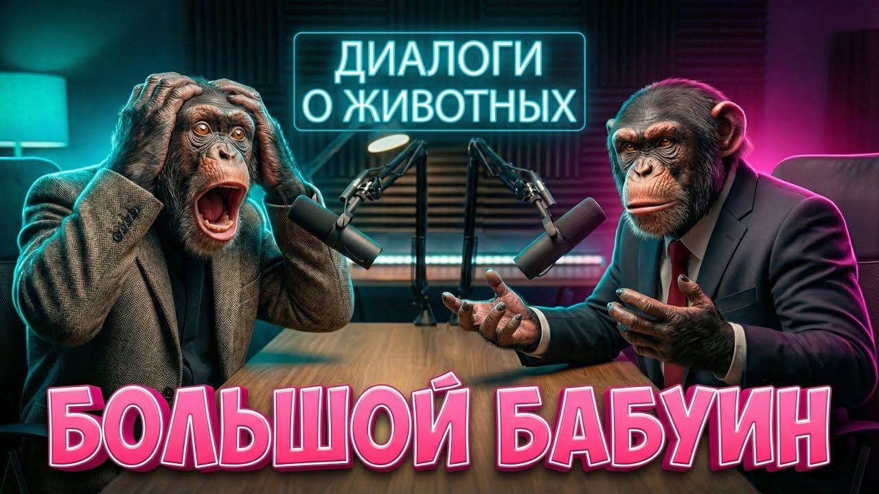 Диалоги о животных. Выпуск 3 «Большой бабуин»