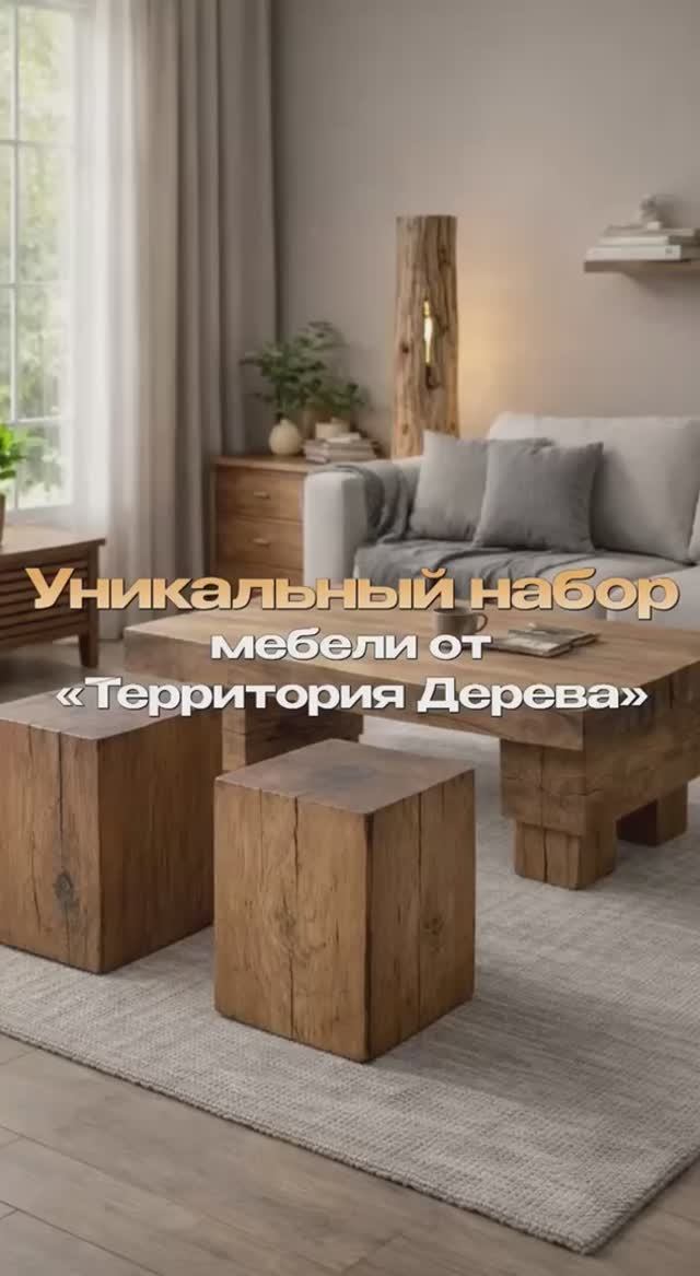Уникальный мебельный набор для создания атмосферы