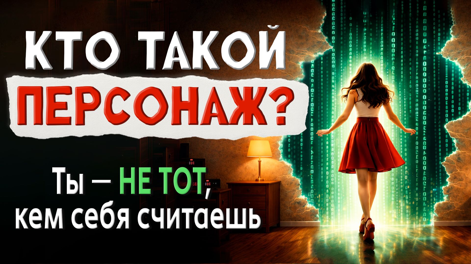 КТО МЫ В ЭТОЙ ИГРЕ? Пробуждение начинается с этого...