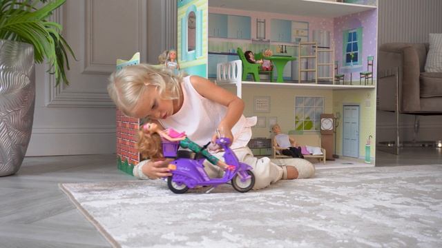 Деревянный кукольный домик "Жозефина Гранд"