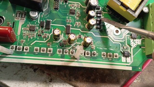 трёх фазный частотник VCI-G4.0-4B ремонт