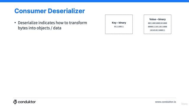 7. Consumers & Deserialization