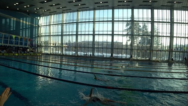 270126 50м спина Попова Евгения 2016 1дор 52сек 2юн Горлова Настя 2015 8дор 55сек 2юн